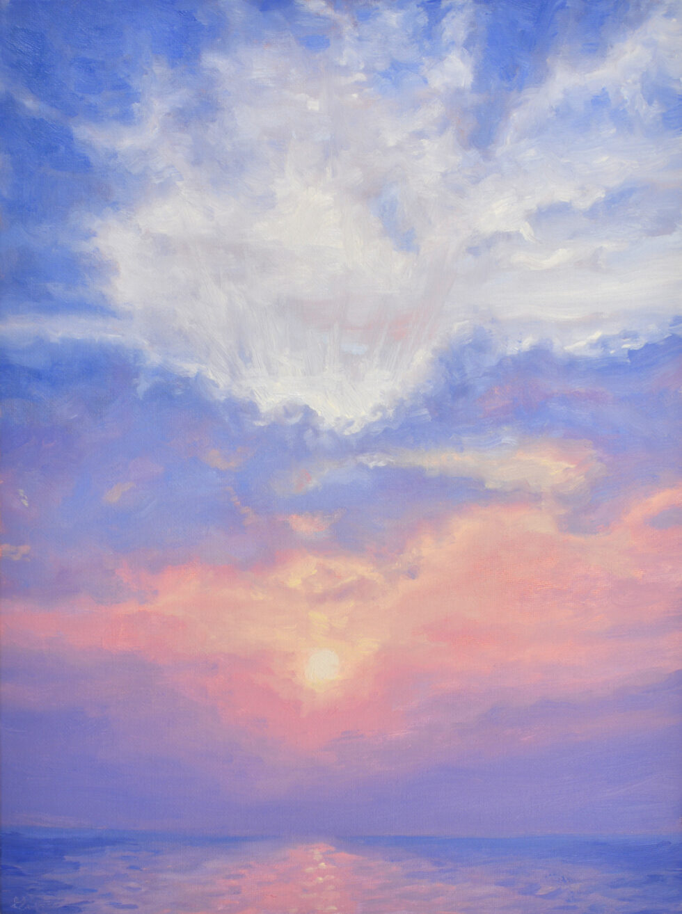 Caribbean Sunset Oil Painting | Original Impressionism - Andrew Gaia ...