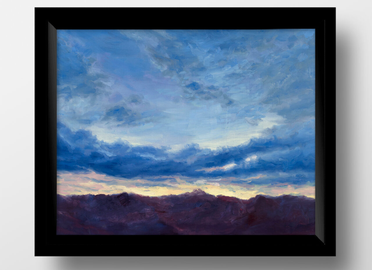Separating the Sky Oil Painting | Impressionism Landscape | Framed ...