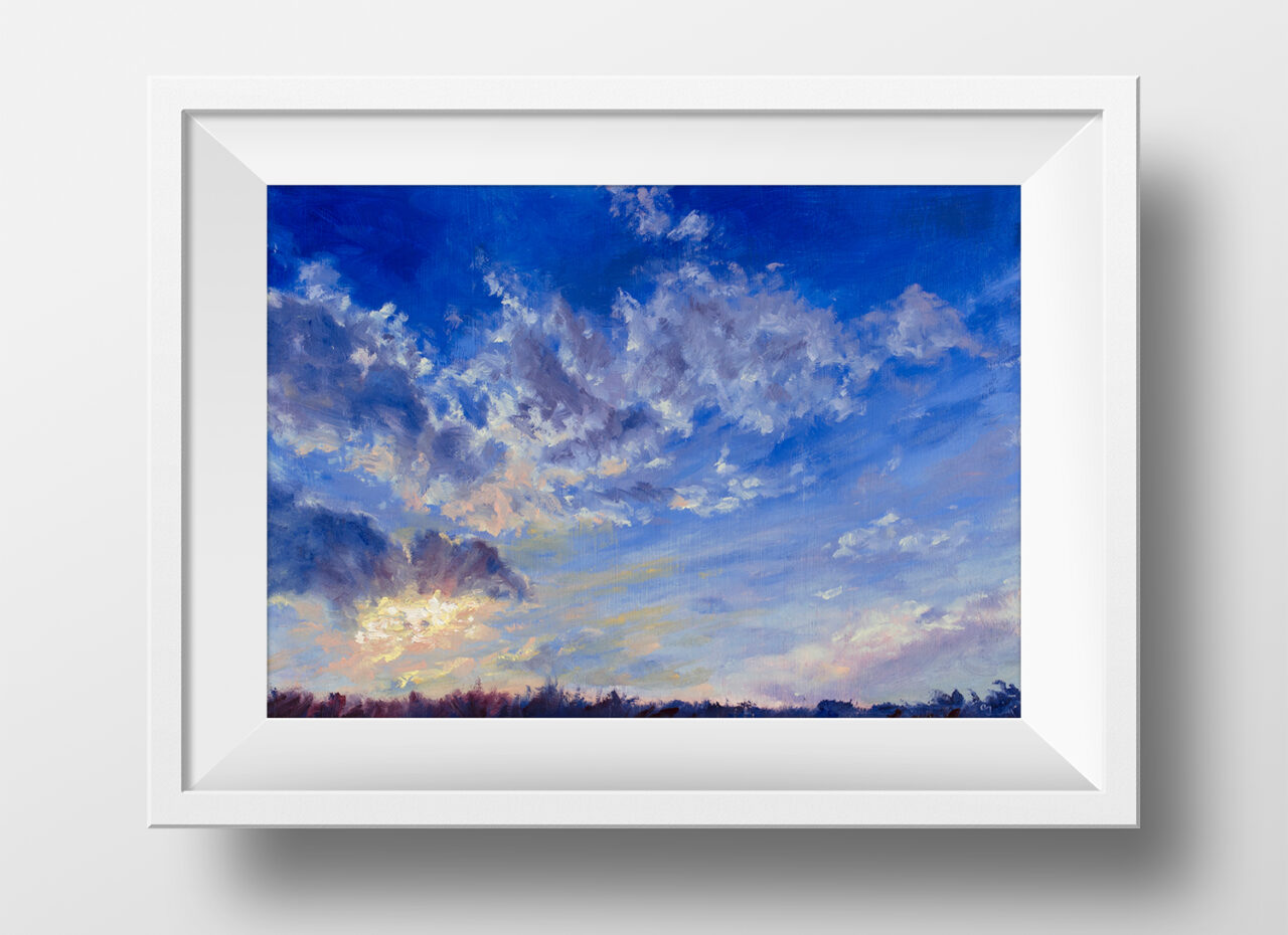 Gaia Fine Art Insights - Clouds of Sparkling light